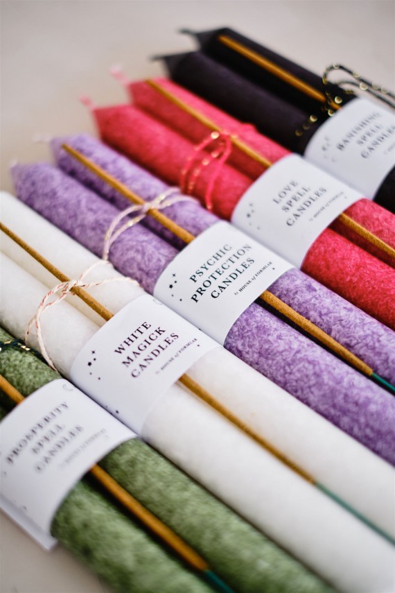 Purple || Psychic Protection Candles - House of Formlab