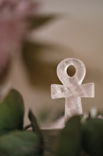 Rose Quartz Ankh | Portal to Divine Love & Healing – House of Formlab