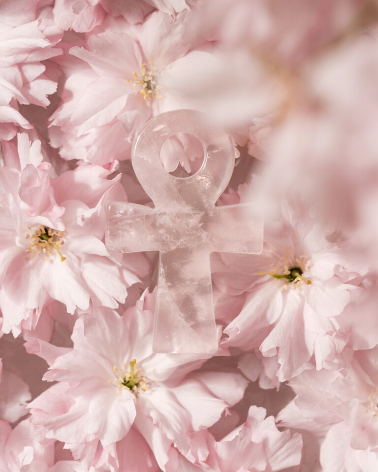 Rose Quartz Ankh | Portal to Divine Love & Healing – House of Formlab